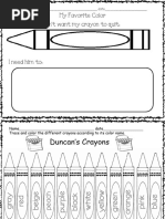 The Colour Monster Book | PDF