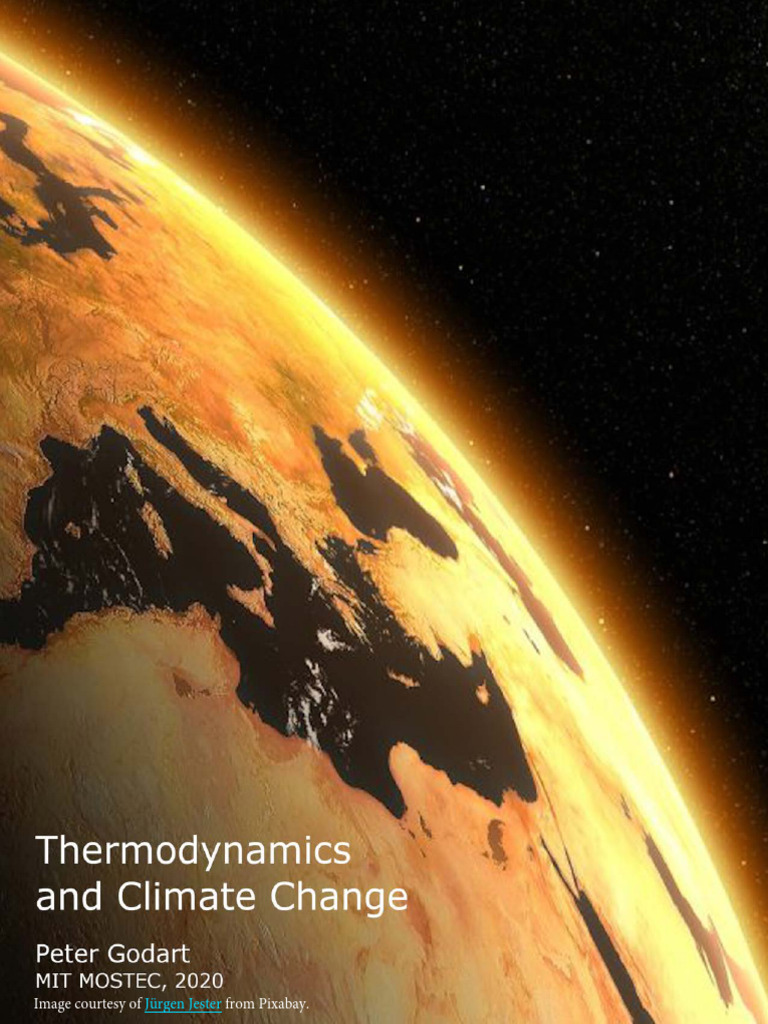 Thermodynamics and Climate Solutions | PDF | Atoms | Stars