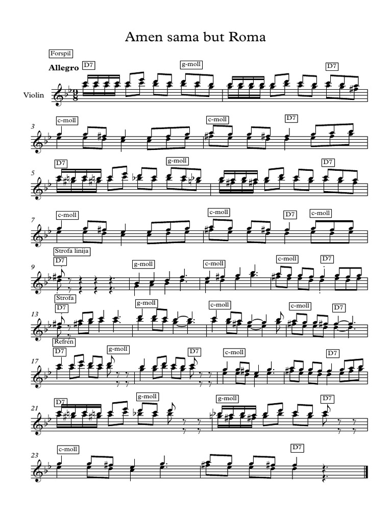 Amen Sama But Roma | PDF