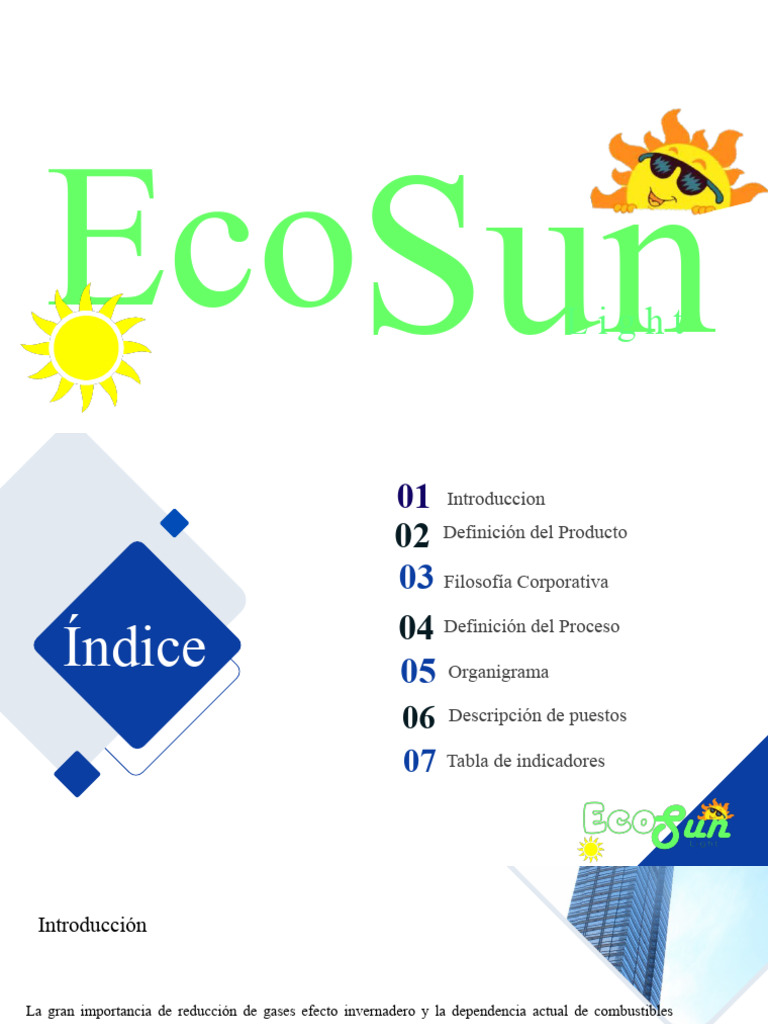 ECOSUN | PDF | Energía solar | Energía renovable