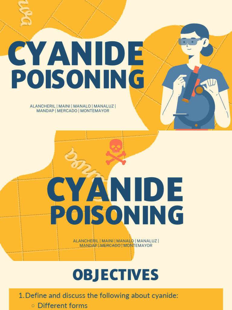 BCH Cyanide Poisoning | PDF | Cellular Respiration | Adenosine Triphosphate
