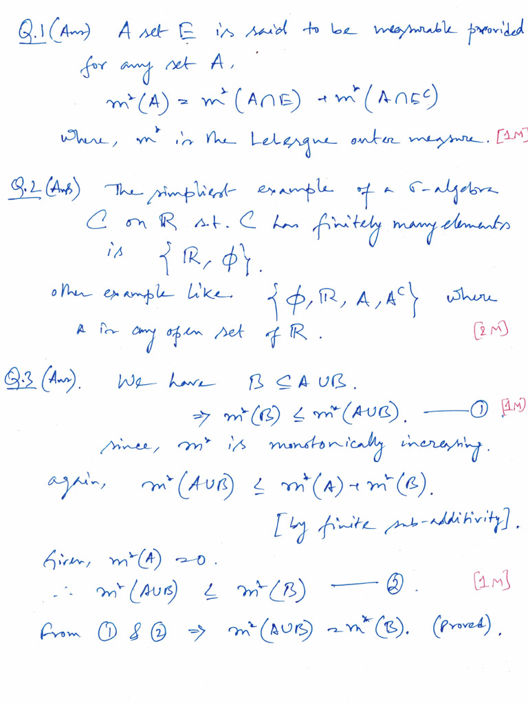 Solutions Quiz 1 | PDF