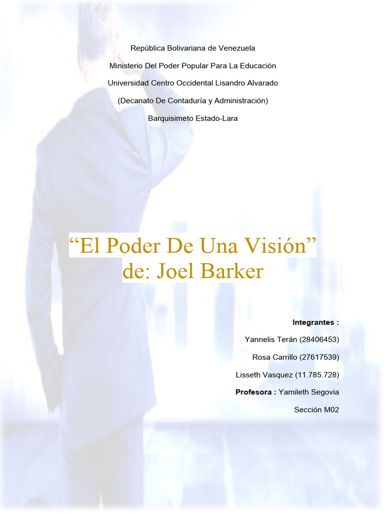 El Poder de una Visión Futura | PDF | Business