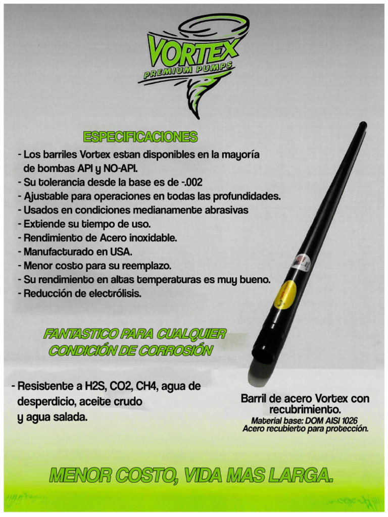 Barriles Vortex | PDF