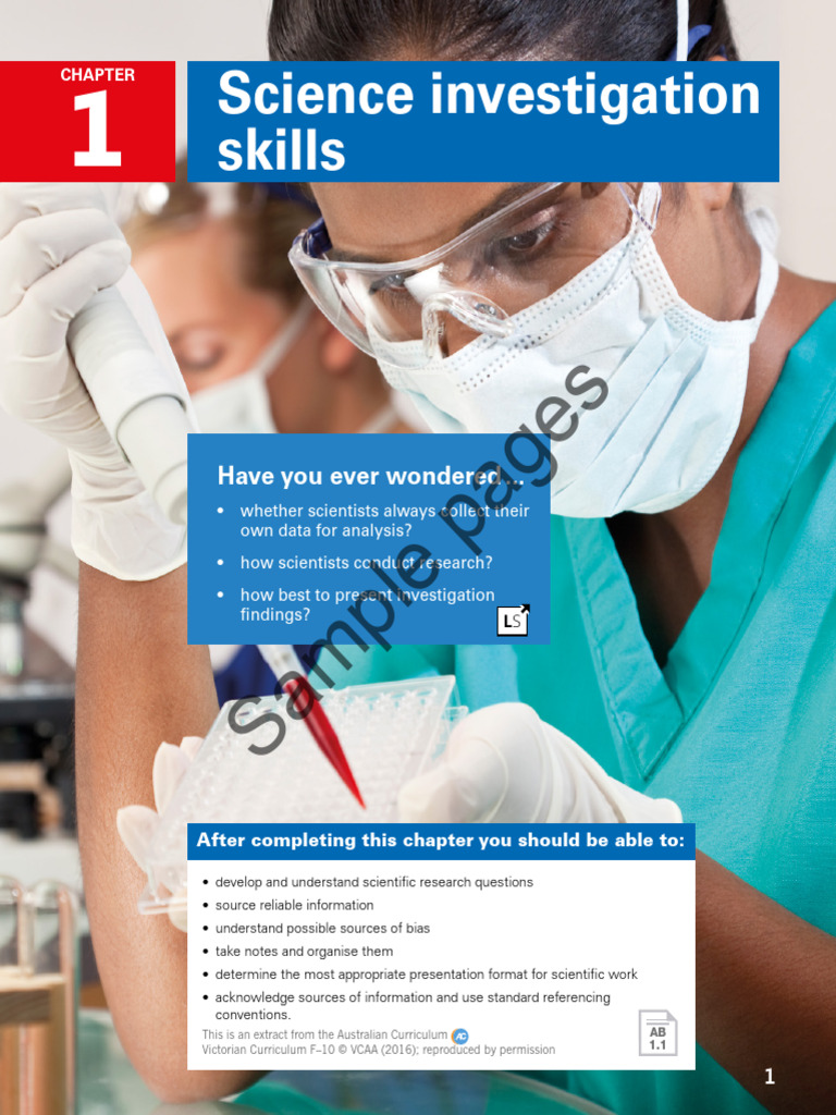 Pearson Science 7 10 Year 10 Student Book Sample Pages Sample | PDF ...