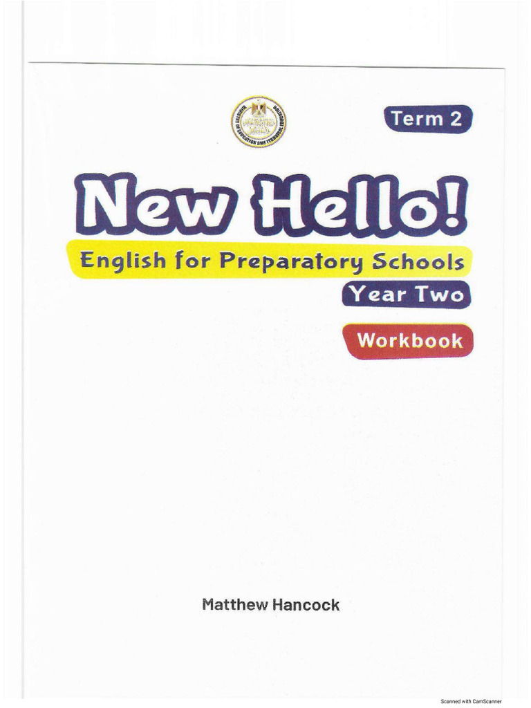 2nd Hello Workbook 2nd Term | PDF
