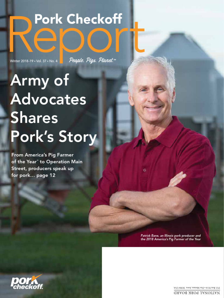 Pork Checkoff Report Magazine Winter 2018 Vol. 37 No. 4 | PDF