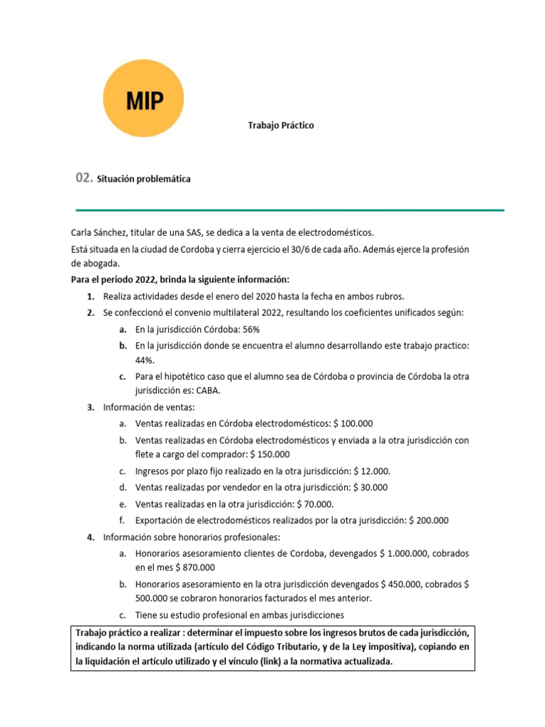 TP4 - Situación Problemática-2 | PDF