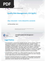 ICH Q9(R1) Quality Risk Management Guide | PDF | Risk Management | Risk