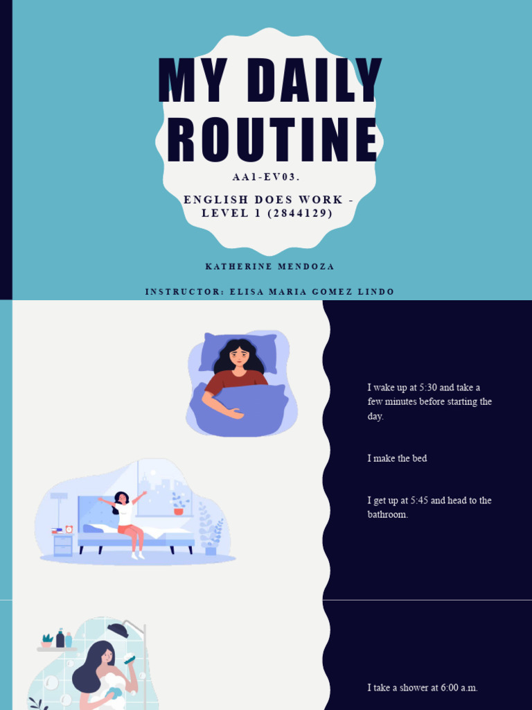 My Daily Routine | PDF