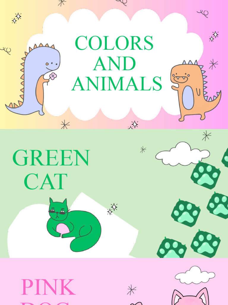 Colors and Animals Beginners Kids | PDF
