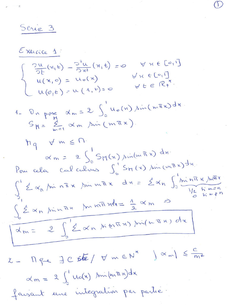 Serie3 Corrigée Mta3 Math II | PDF