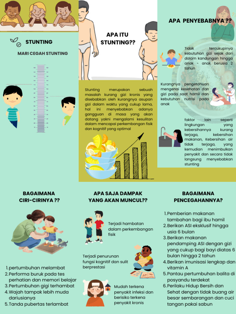 Leaflet Stunting | PDF