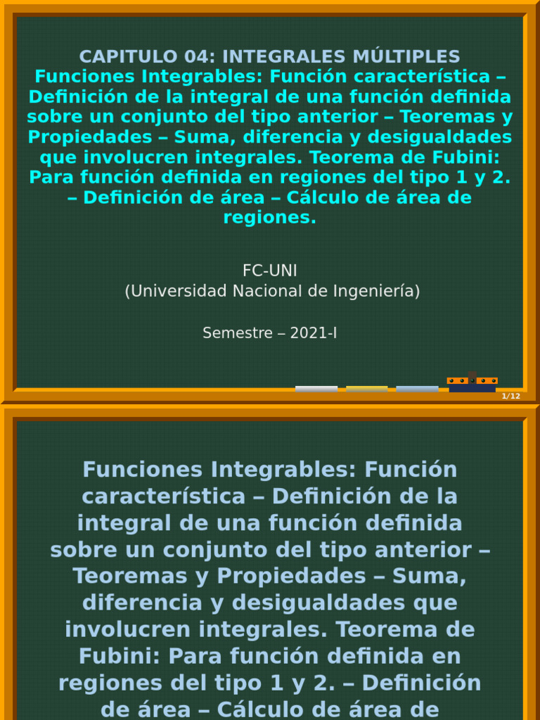 Sesion 10.2 CAP - 04 - Funciones Integrables | PDF | Integral | Teorema