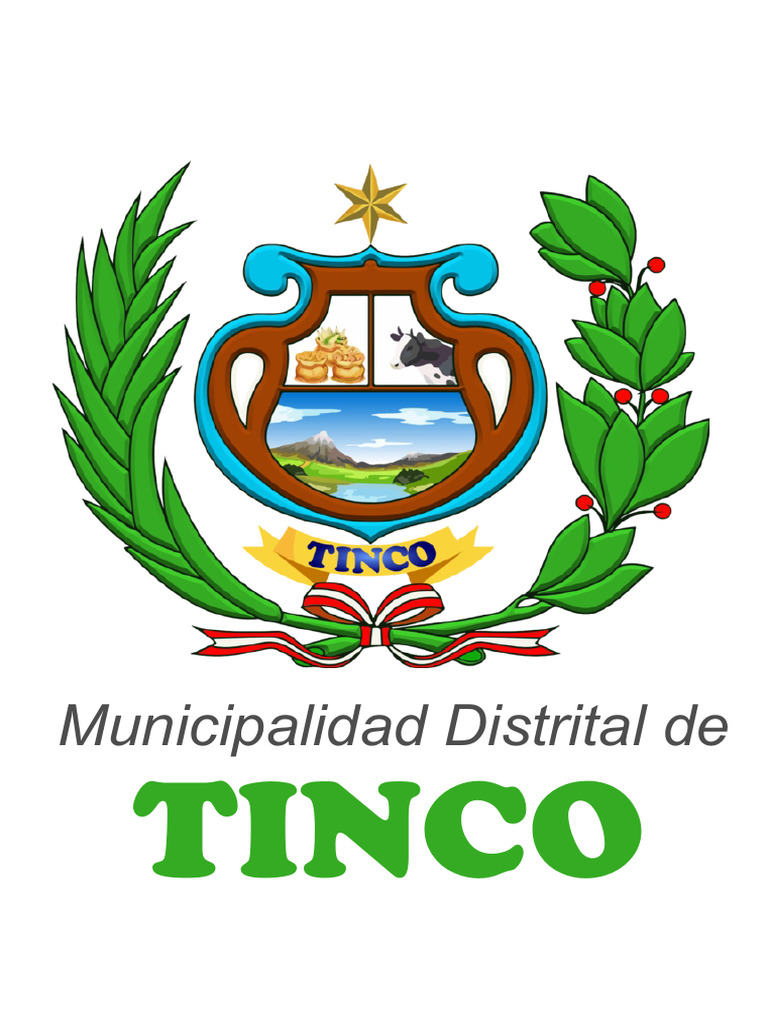 Logo Oficial Municipalidad Distrital de Tinco | PDF
