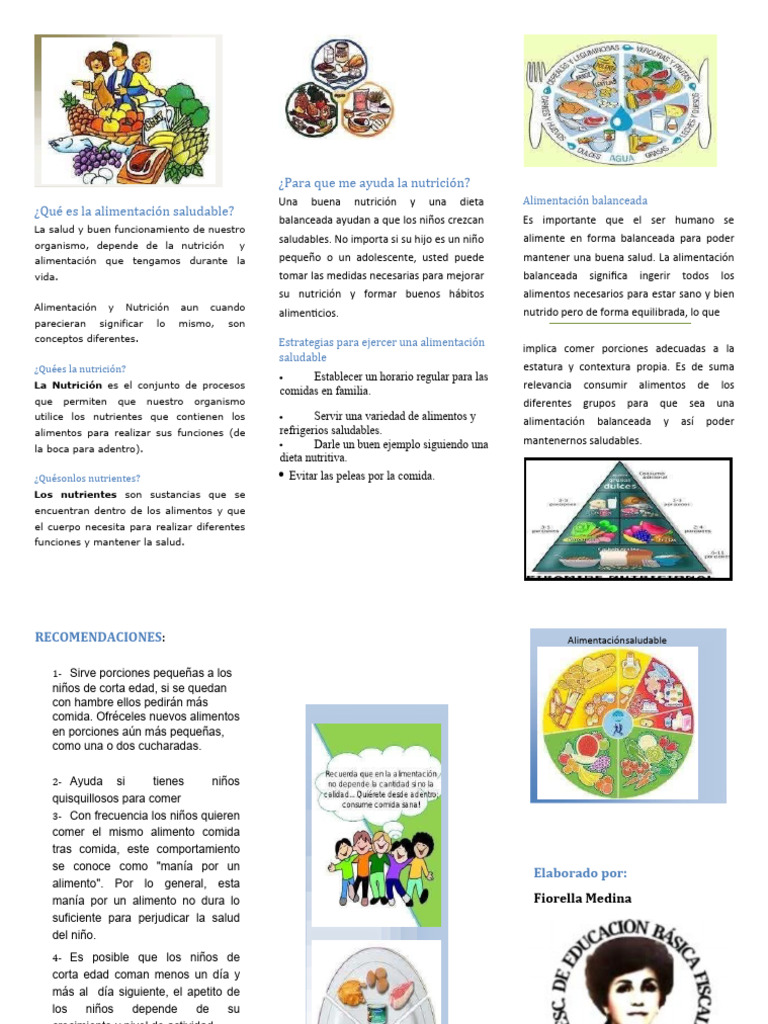 Triptico-de-alimentacion-saludable-9 | PDF