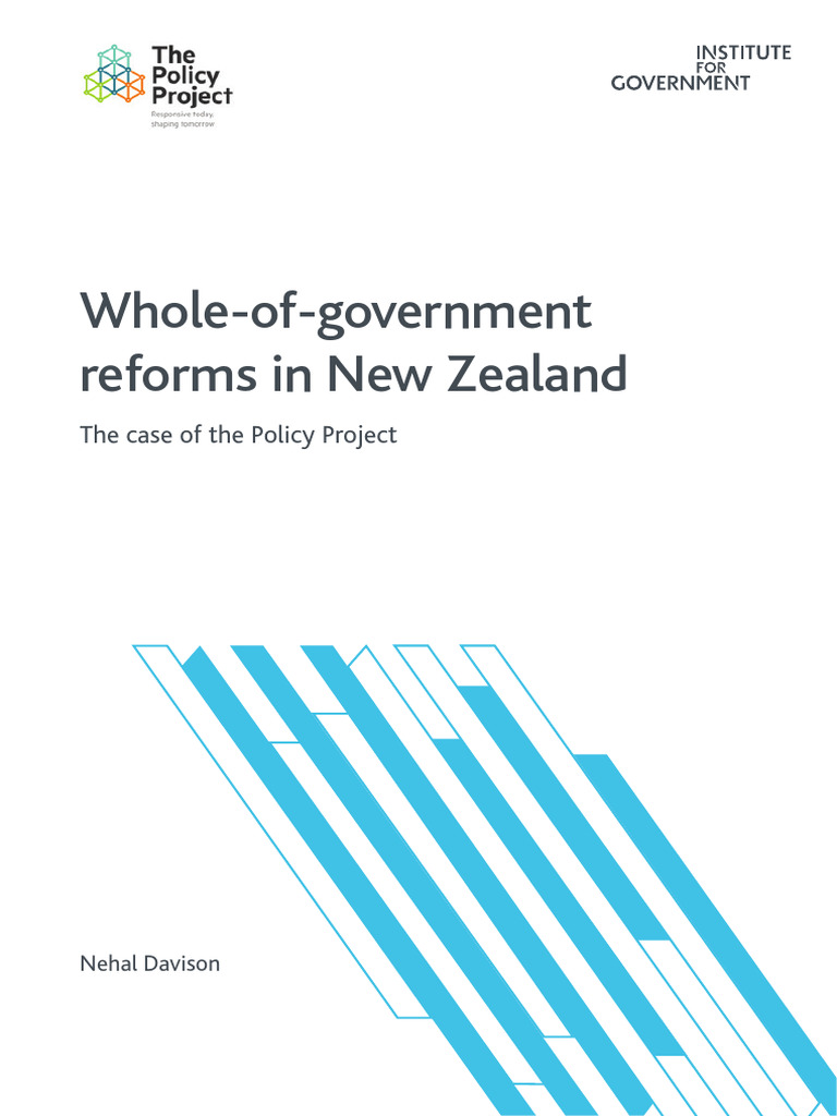 Whole of Gov Reforms in New Zealand v3 Final | PDF | Policy | Governance