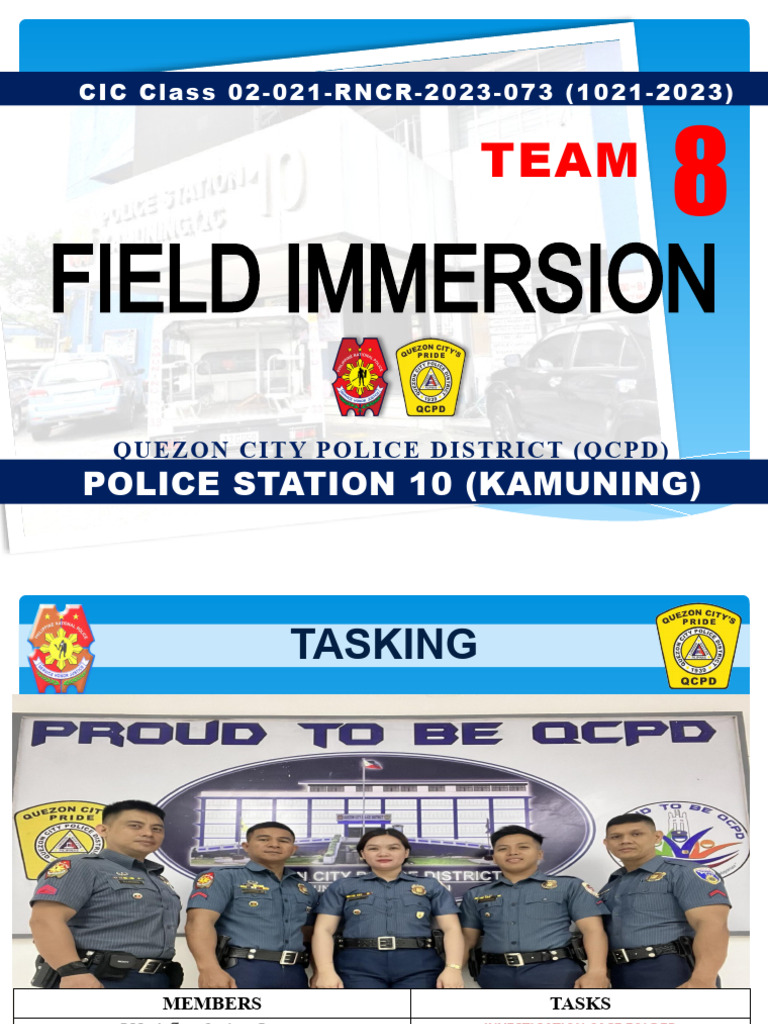 Kamuning Police Station Overview 2023 | PDF | Carjacking | Prosecutor