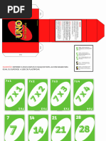 Cartas Juego Uno para Imprimir | PDF