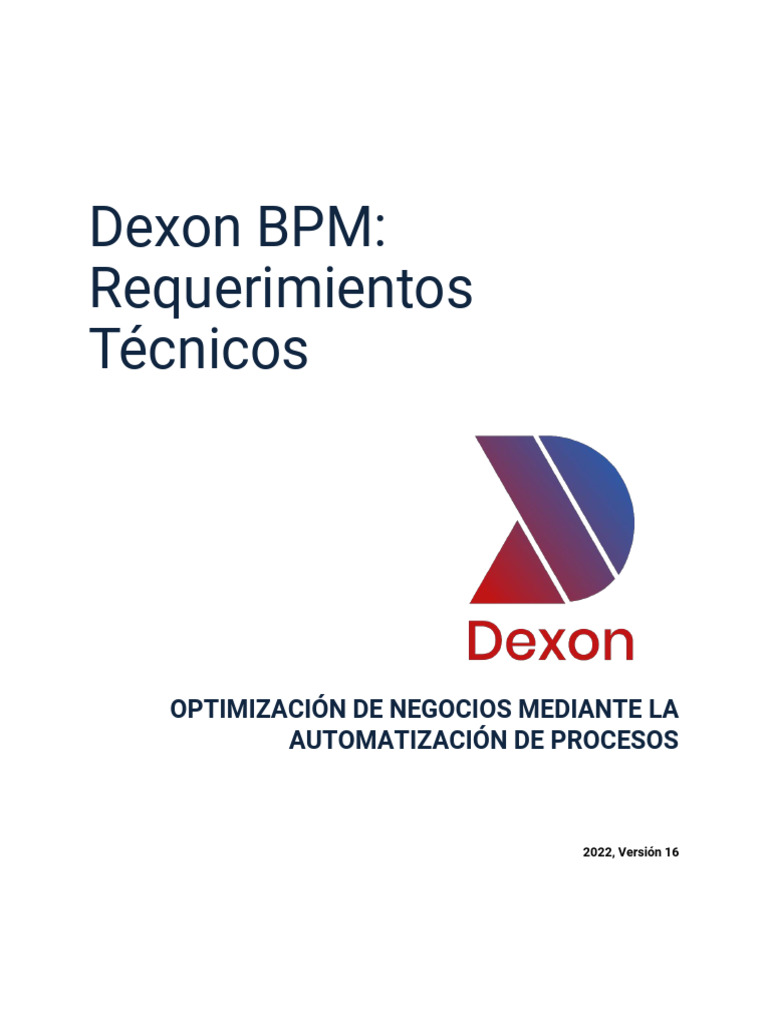 Requerimientos Técnicos Dexon-2022.V17 | PDF | Servidor SQL de ... Requerimientos Técnicos Dexon-2022.V17 | PDF | Servidor SQL de ...