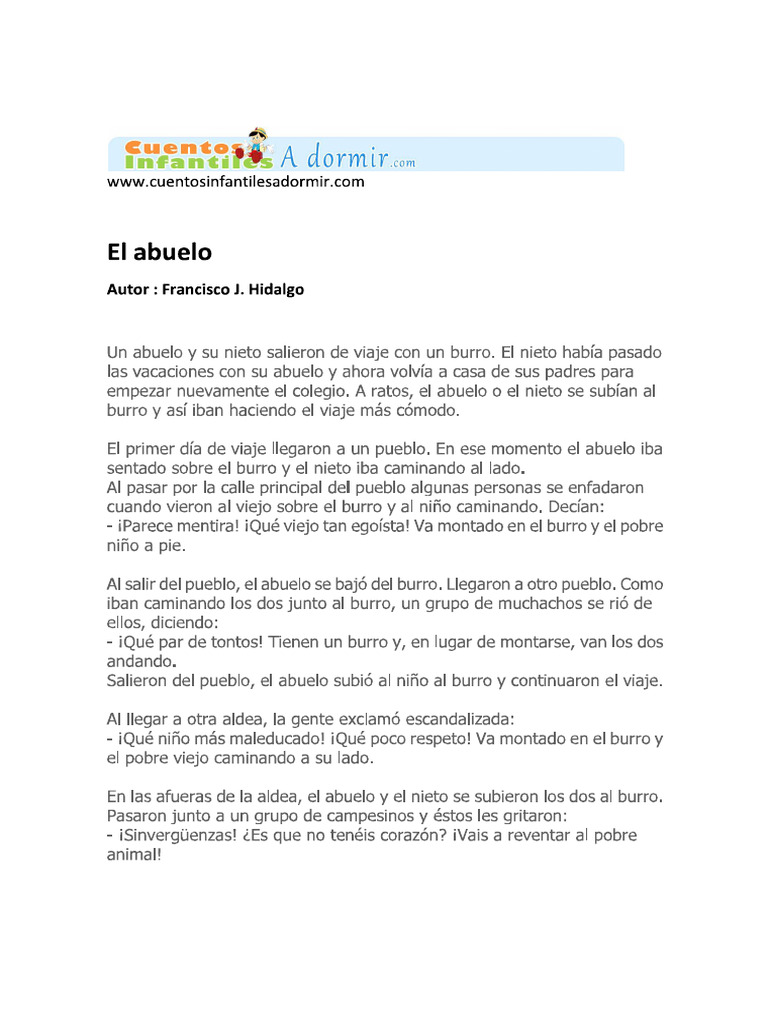 El abuelo | PDF