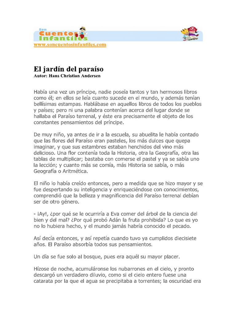 El Jardín Del Paraíso Pdf