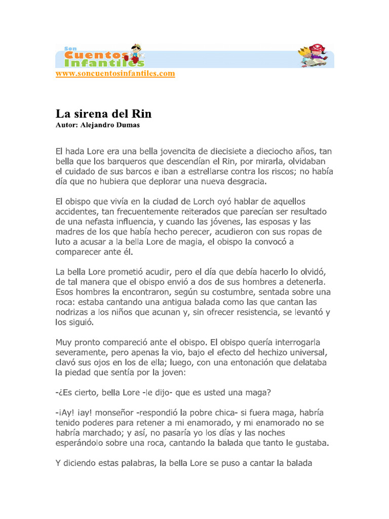 La Sirena Del Rin | PDF