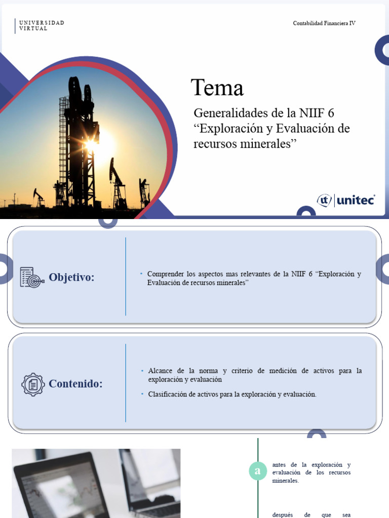 Presentacion - Generalidades de NIIF 6 - DAF | PDF | normas ...