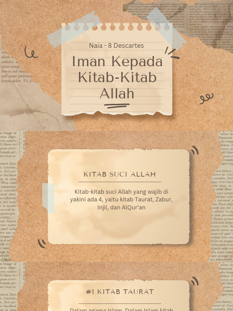 Kitab-Kitab Allah | PDF