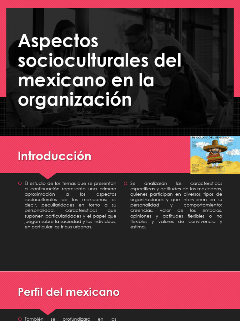 Aspectos socioculturales del mexicano | PDF | México | Vejez