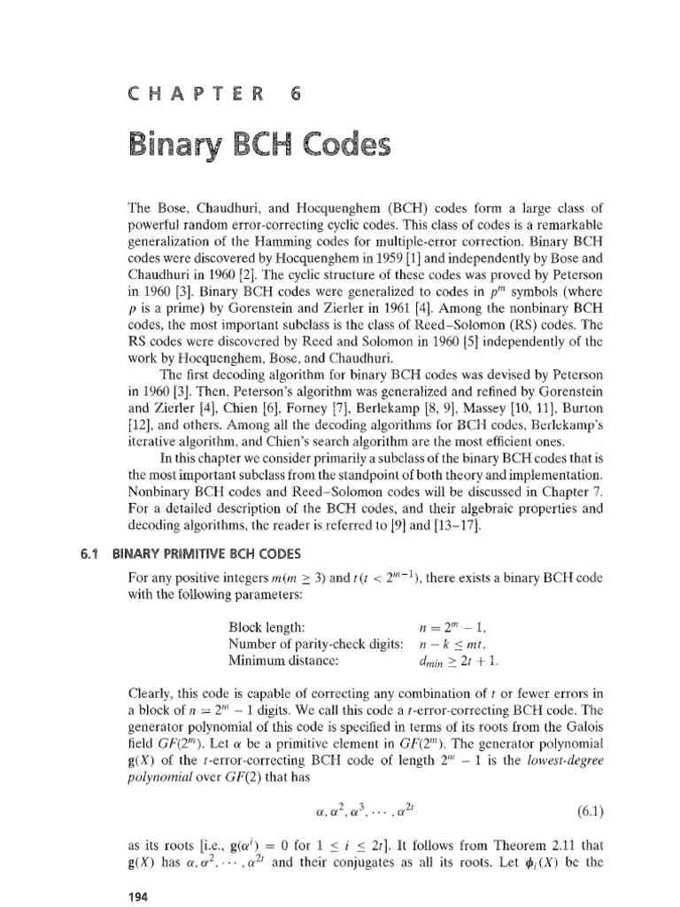 BCH Texto | PDF