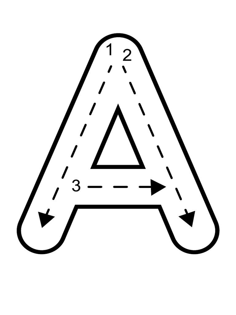Alphabet Tracing Cards Worksheet in Pastel Colors Illustrative | PDF