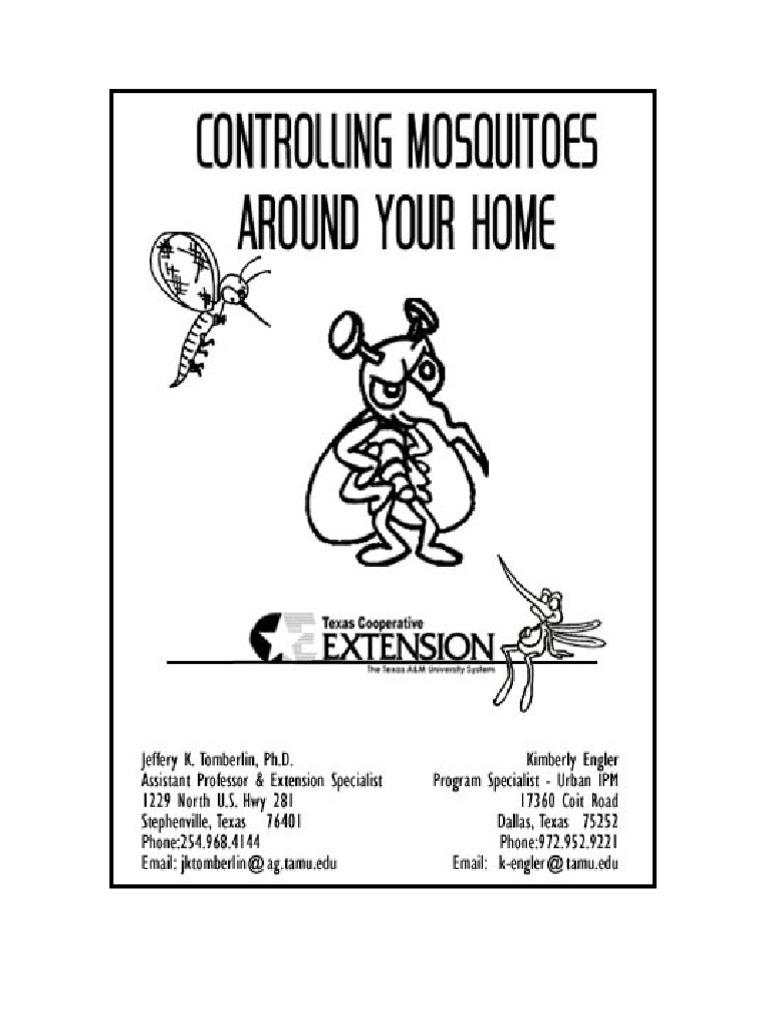 TeacherBooklet 001 | PDF | Mosquito | Fly