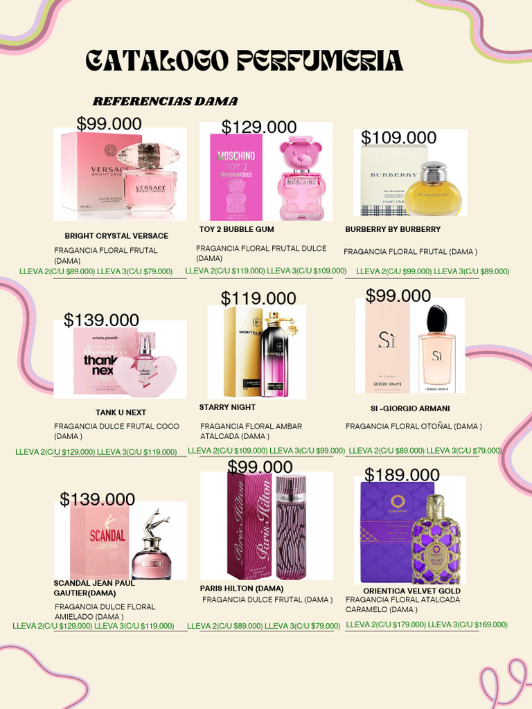 Catalogo Perfumeria | PDF | Marcas de lujo | Marca