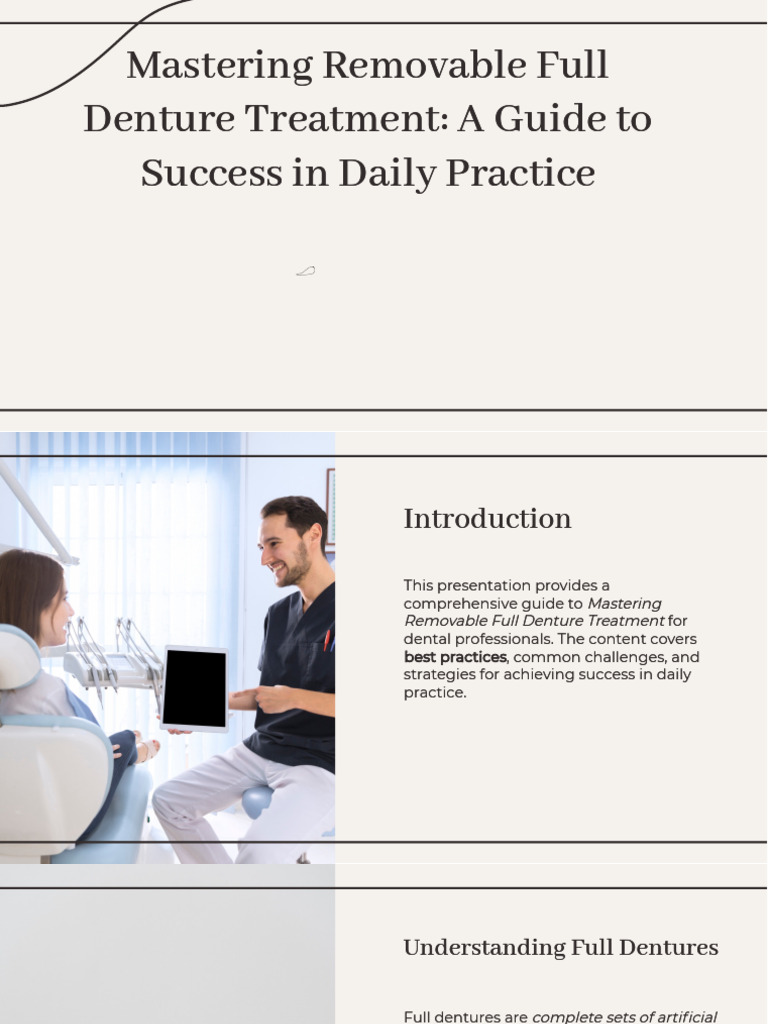 Wepik Mastering Removable Full Denture Treatment A Guide To Success in ...