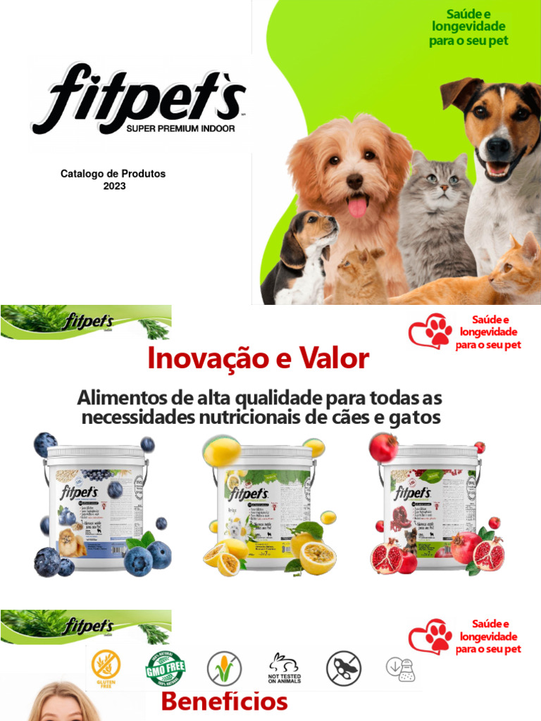 Catalogo Fitpets Rev. 20.06.2023 | PDF | Carne | Antioxidante
