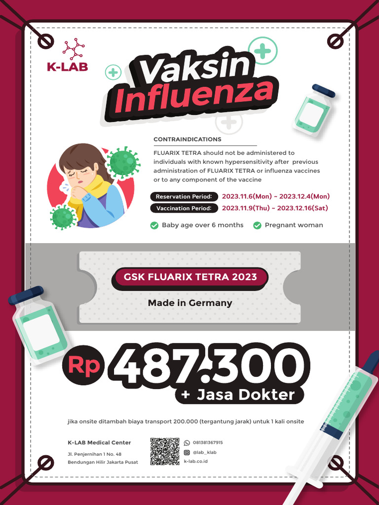 BROCHURE - Vaksin Influenza | PDF