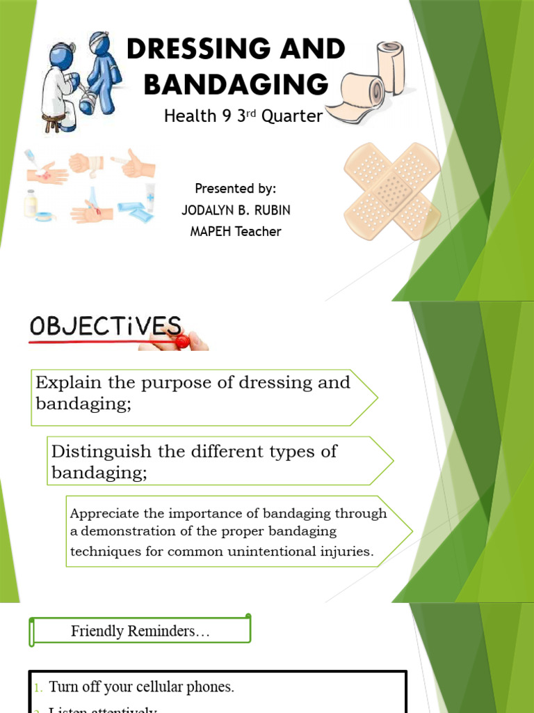 Dressing and Bandaging | Download Free PDF | Wound