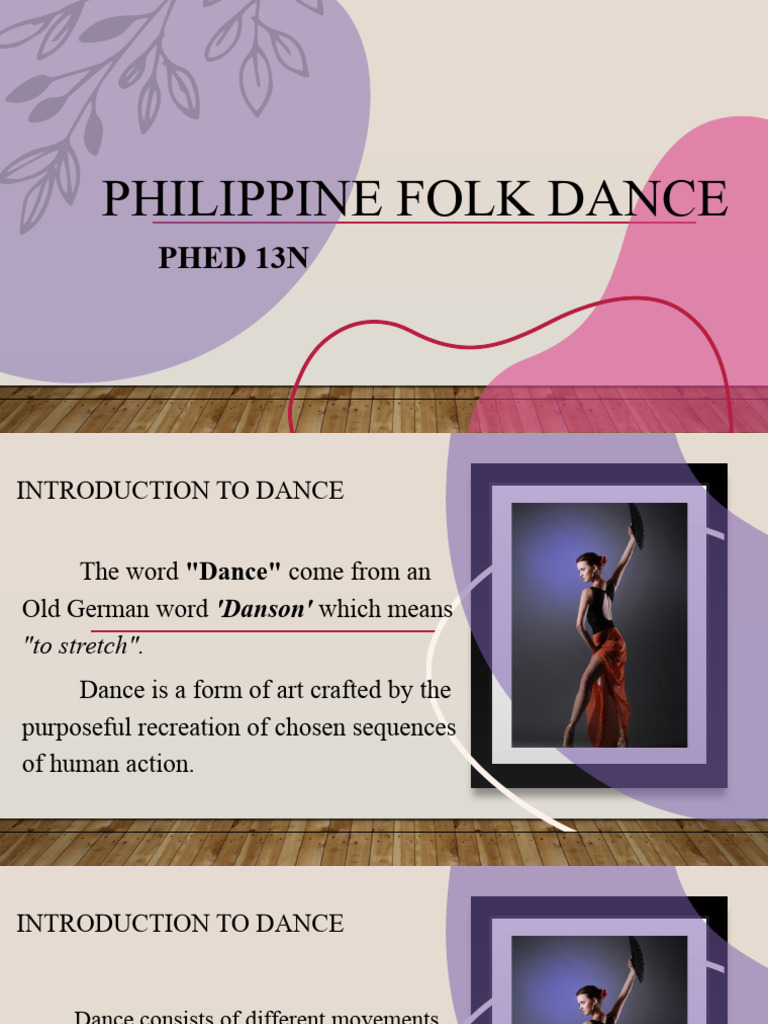 Elements of Philippine Folk Dance | PDF | Dances
