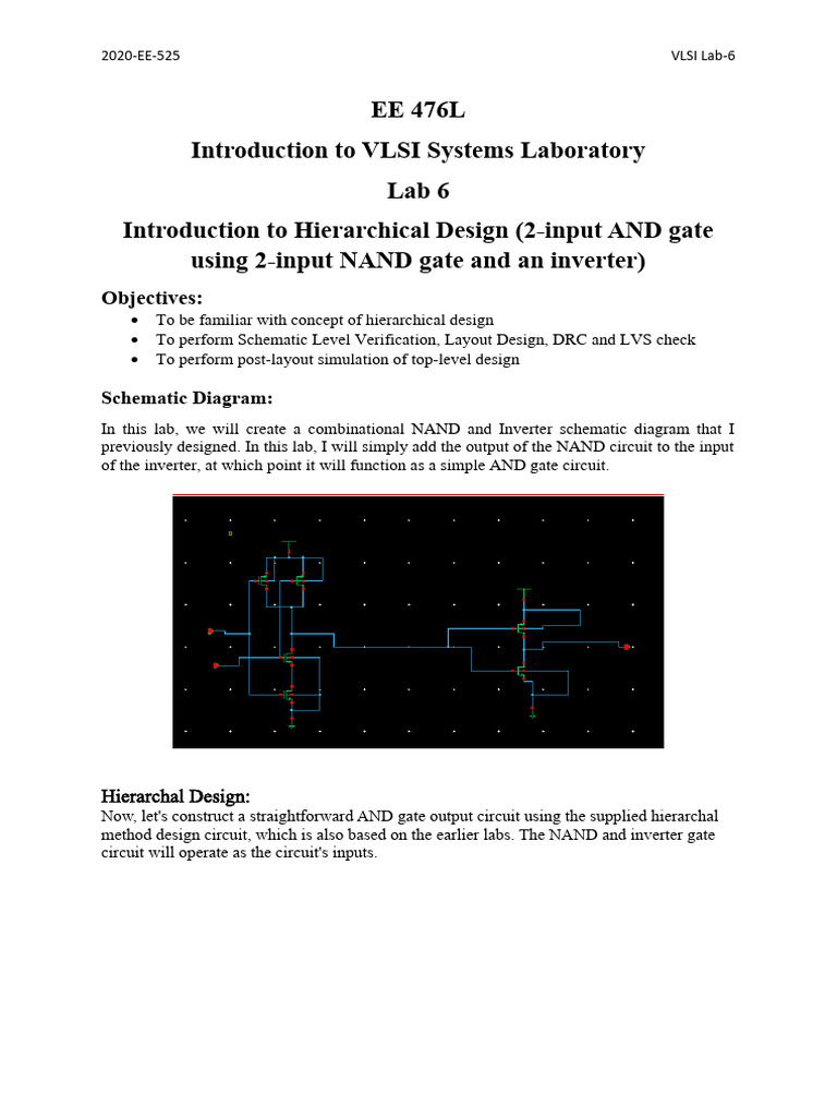 Lab 6 | PDF | Modular Programming | Logic Gate