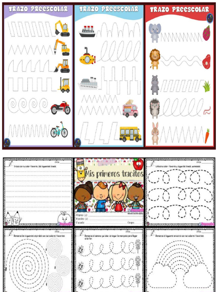 Actividades Pre-Escritura | PDF