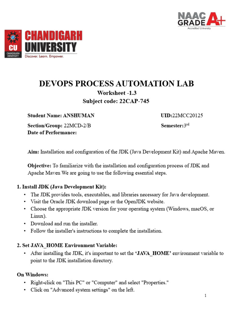 DPA Exp1.3 | PDF | Java (Programming Language) | Command Line Interface