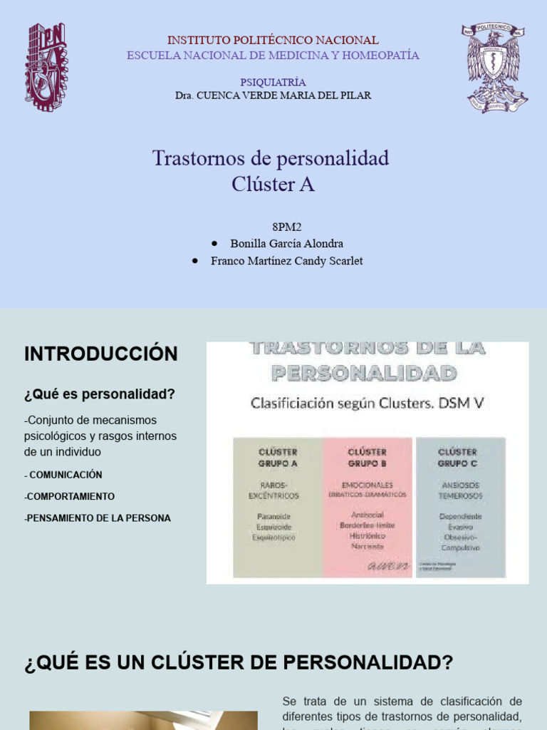 Clúster A | PDF