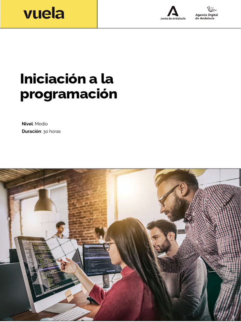 Iniciacion A La Programacion | PDF | Programación de computadoras | Lenguaje de programación