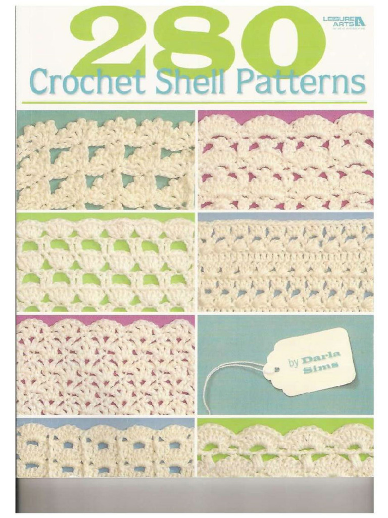 280 Crochet Shell Patterns | PDF