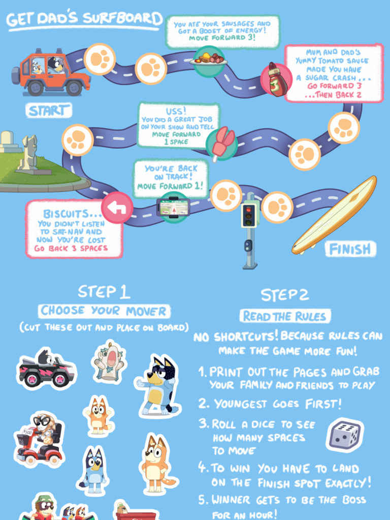 Show and Tell Board Game Updated | PDF