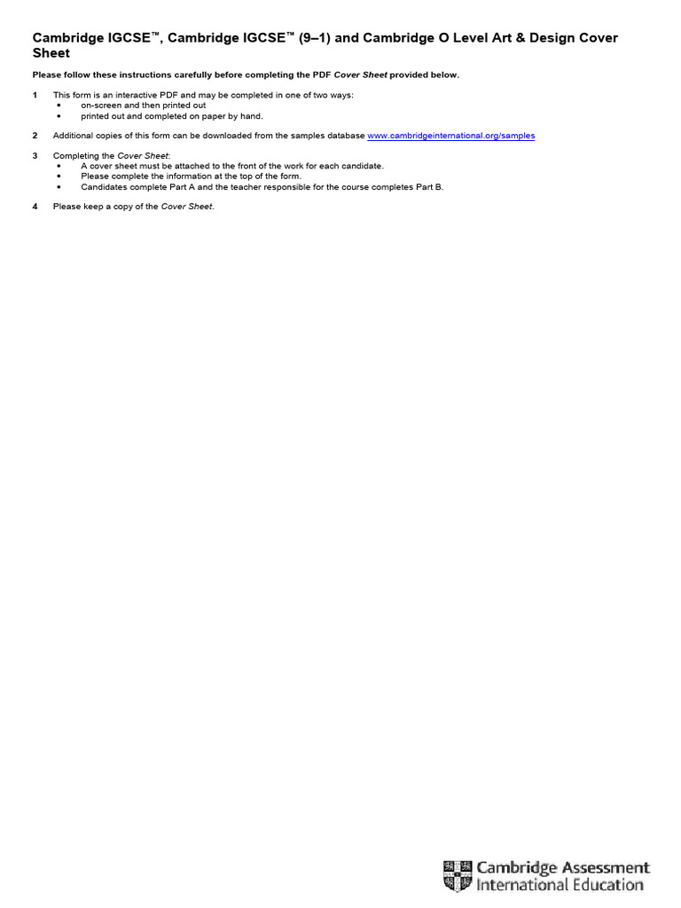 Cover Sheet - Art - CS - 0400 - 0989 - 6005 - 6089 - 6090 | PDF ...