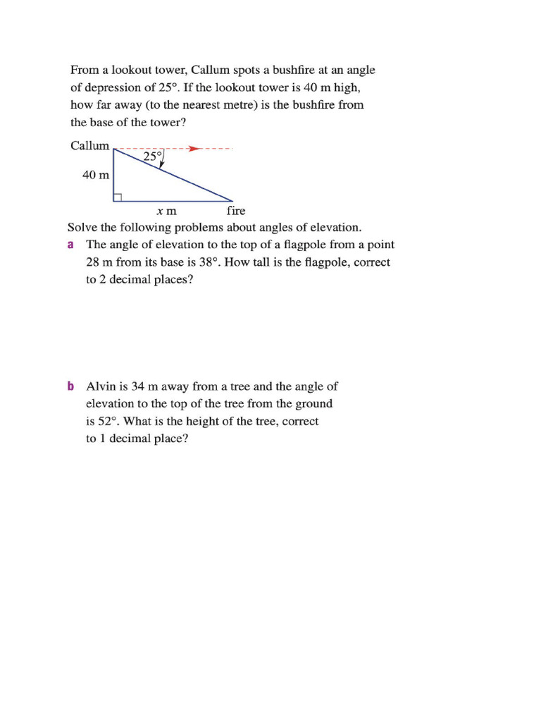 Trig Elev+dep | PDF