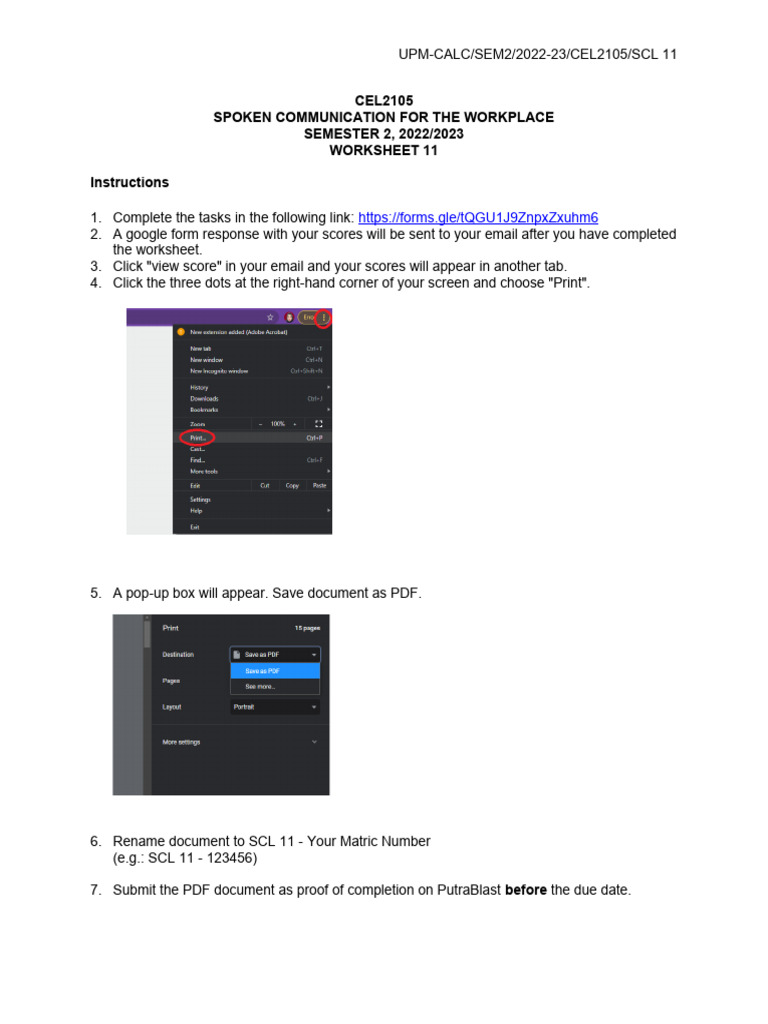 CEL2105 Worksheet 11 SEM 2-2022-2023 | PDF