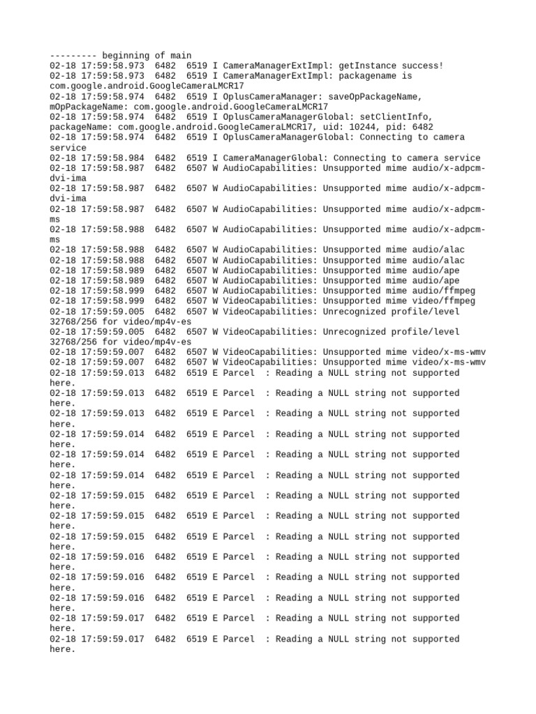 Logcat 1708257598815 | PDF | Software Engineering | Software